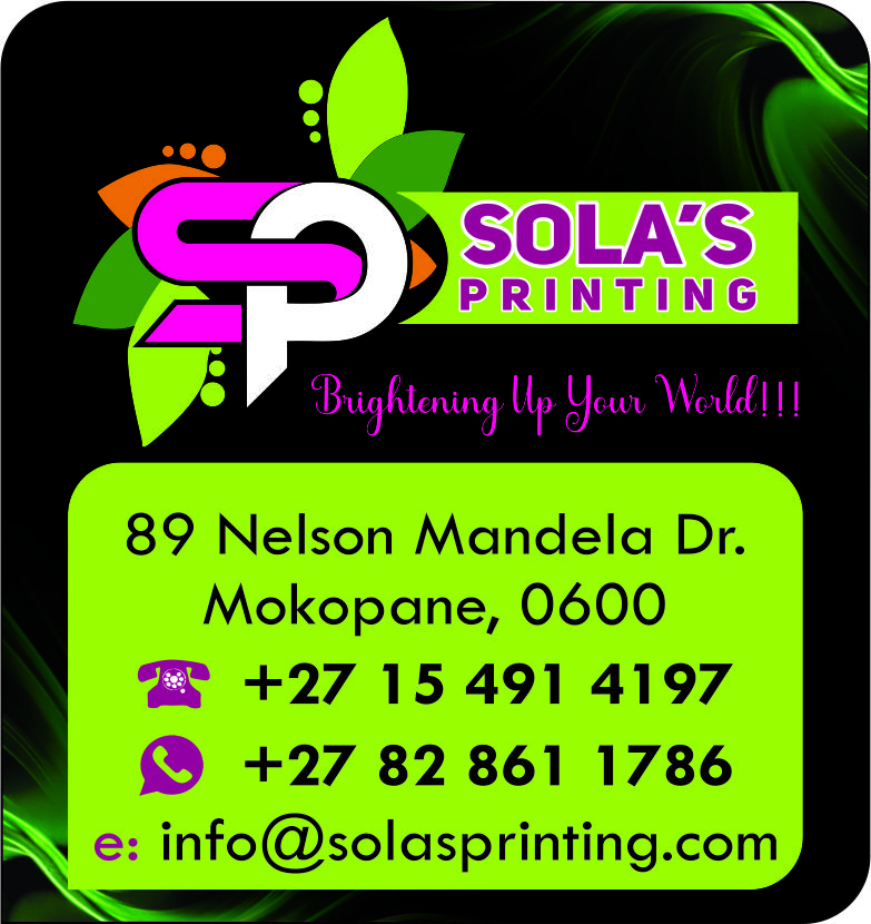 Solas Printing - Mokopane Townmap 2023